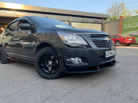 Cobalt олди bamper Spoller. Tuning bamper. Splitter. Губа для бампера!