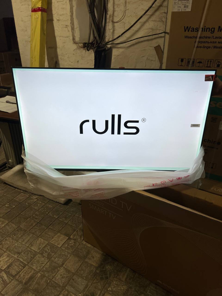 Телевизор Rulls 43/55/65 Smart Tv 4K Qled/Led Доставка беспоатно
