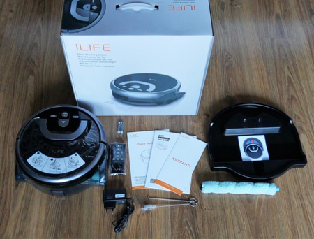Робот-пылесос для мойки полов iLife W400