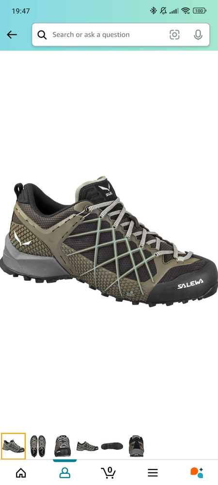 Горные трекинговые кросовки\\nSalewa Wildfire GTX 38-39 размер