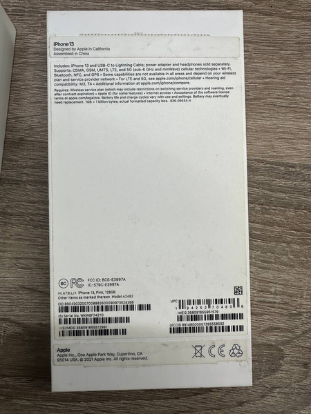 IPhone 13 pink 128 Gb