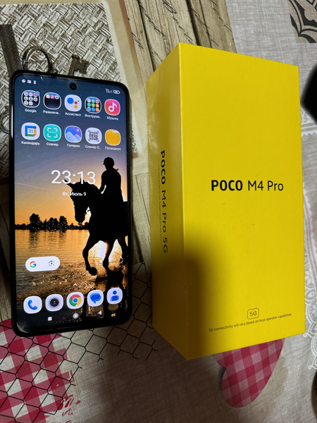 Poco m4 pro 5 G состояниеси зўр, айби йўқ, очилмаган