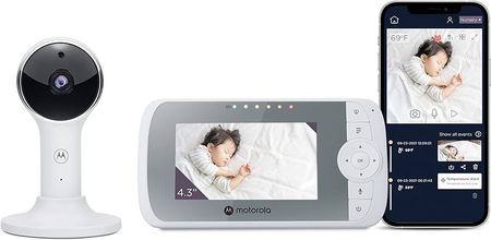 Видеоняня Motorola VM64 Connect: Видеоняни Motorola бейби няня