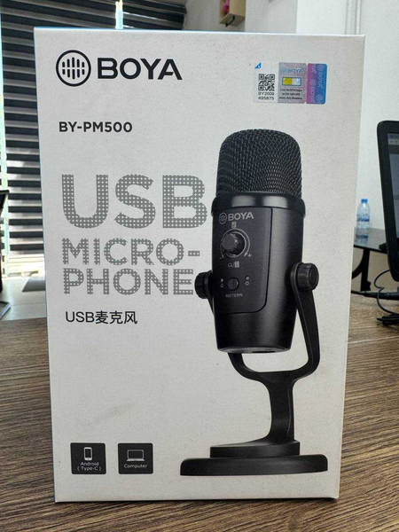 Boya BY-DM500 Профессиональный кардиоидный динамический микрофон
