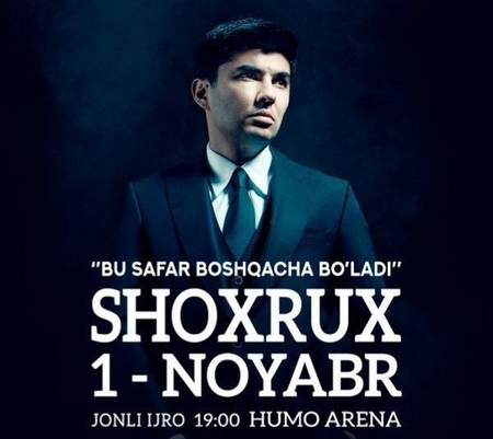 Shoxrux konsert FAN ZONA original 100% оригинал