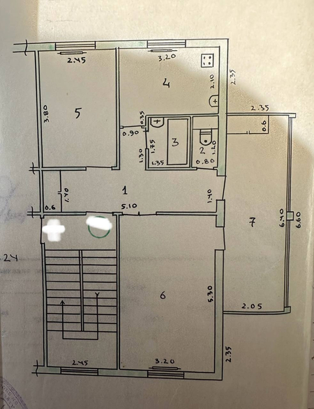 Срочно продаётся 2/2/5 на Карасу 1