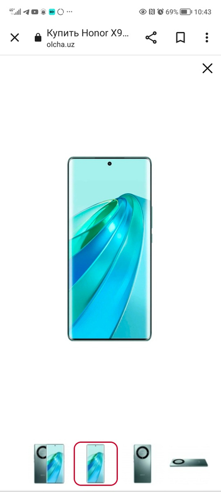 Honor x9a yangi sirochni sotaman