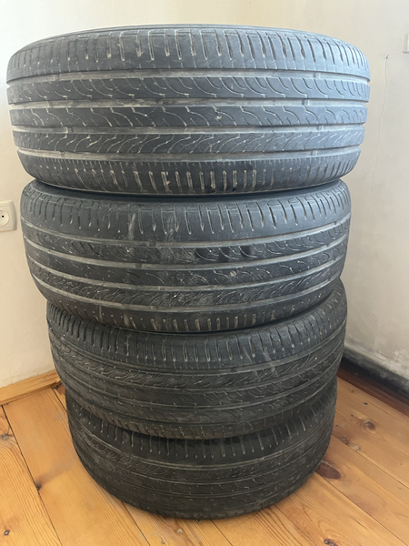 Автошины R18 215/55. Пробег 12 тыс. В хорошем состоянии. 30$. За 1- шт