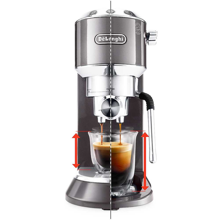 Рожковая кофеварка DeLonghi EC885.GY Dedica Arte