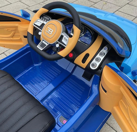 Электромобиль Barty Bugatti, Chiton HL318, синий, красный есть, новое