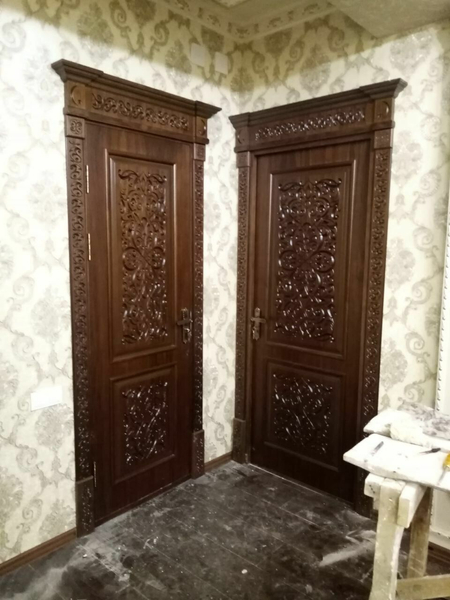 Двери из мдф крашенная