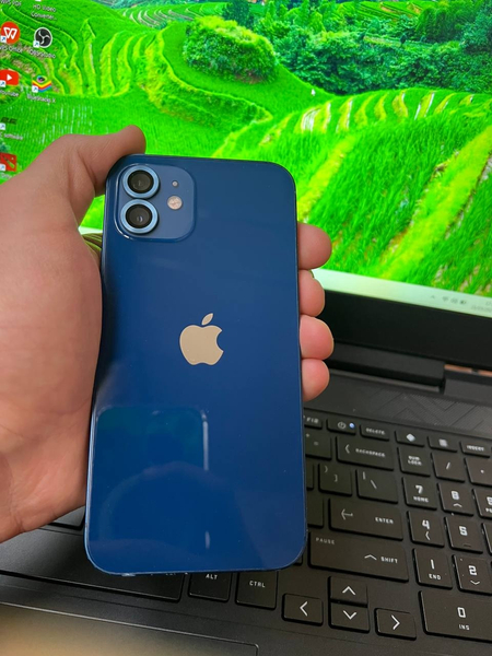 Iphone 12 , Blue .