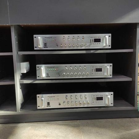 Усилитель для колонок опвещения 120W