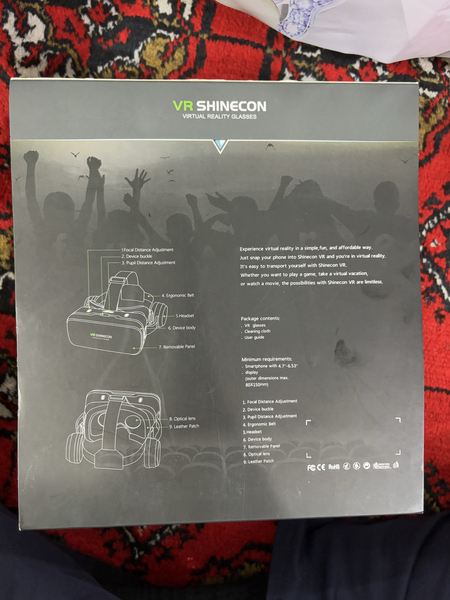 VR  SHINECON vr achki
