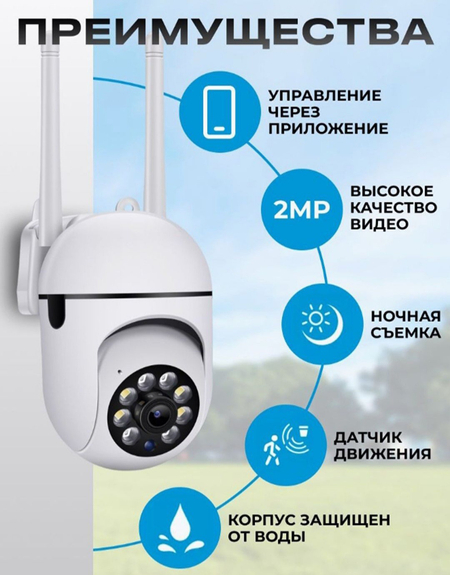 1080p Wifi video camera tungi koʻrish.koʻp funksiyali