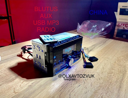 Pioneer mafon Avtomagnitola bez disk  buluts usb aux radio fm