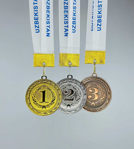 SKIDKA!! Medal Uzbekistan Yozuvlik | СКИДКА!! Медаль Узбекистан 1-2-3