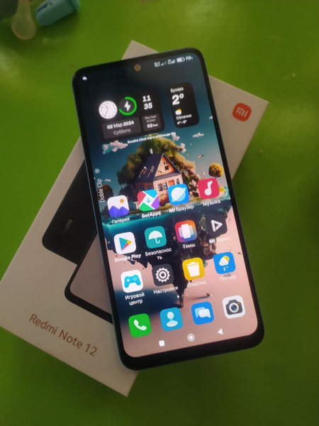 REDMI NOT 12 tel ochilmagan