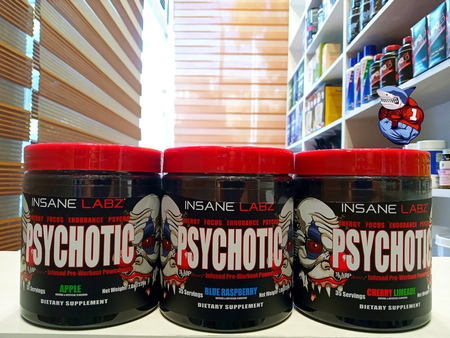 Pre workout Psychotic 35 порций энергетик,предтреник,психотик.