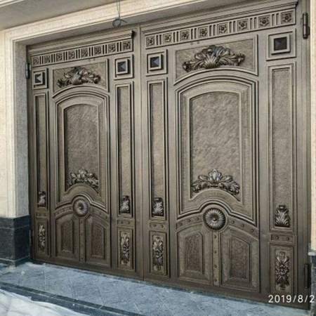 Качественная покраска. Ворота решётки ограждения.