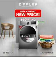 Стиральная машина ZIFFLER F1 inverter 6 kg/Функция пара / Доставка