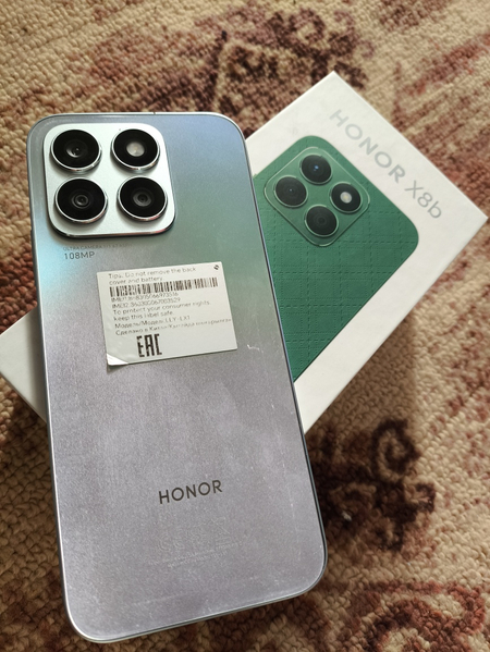 Honor x8b 128/8+8 korobka bor