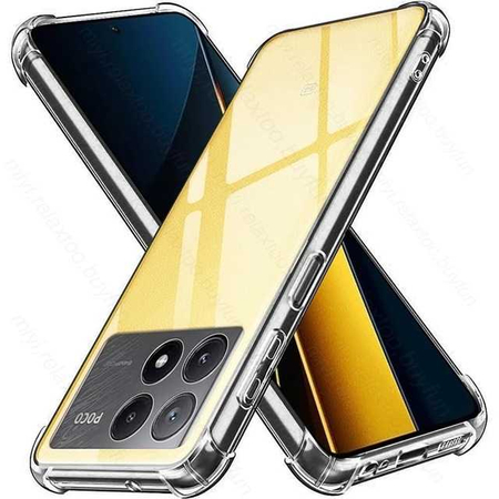 Чехол для Xiaomi Poco X6 Pro прозрачный