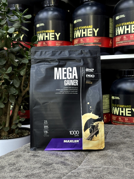 Maxler Mega Gainer 1000 grams 13 servings, гейнер.