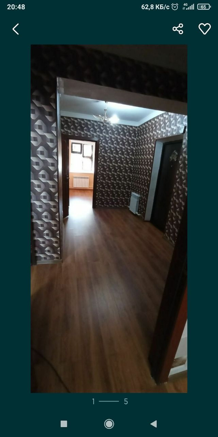 Хива шахрида 2 хонали квартира ижарага берилади