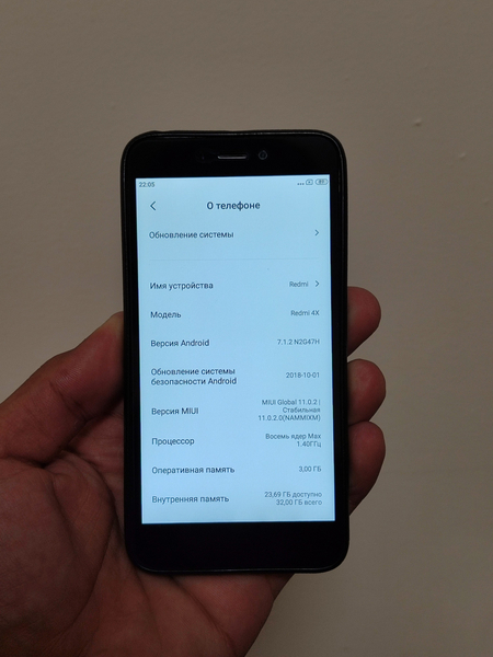 Redmi 4X 3/32gb radnoy