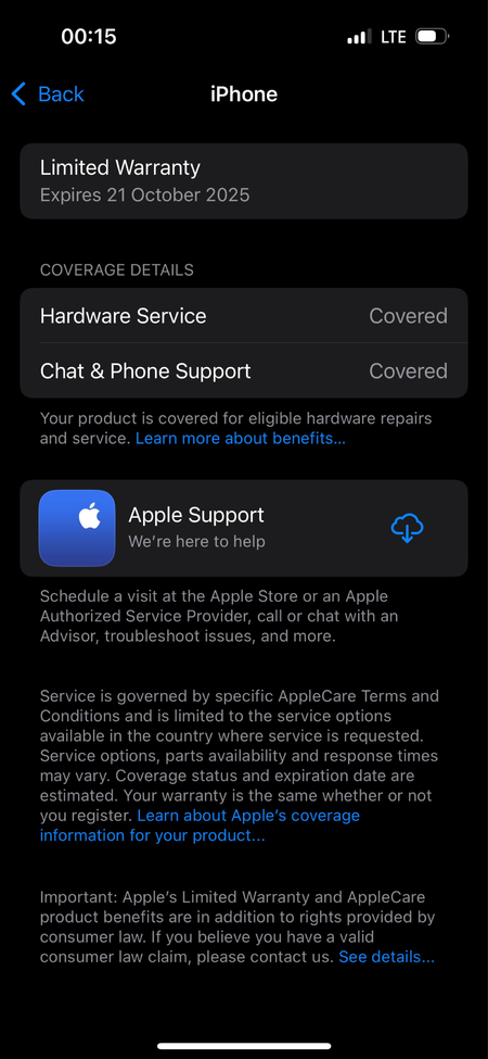 Новый iPhone 16 black 128gb