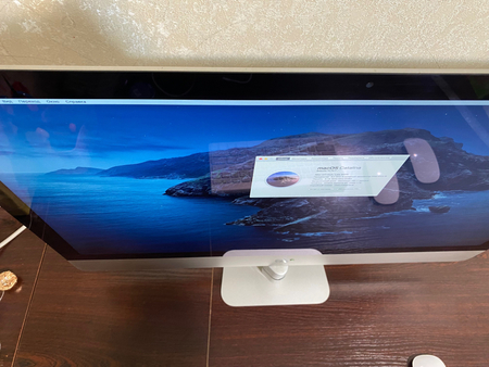 iMac диагональ 27 дюймов. 2013 года. Процессор 3,2GHz 4-ядерный Corei5