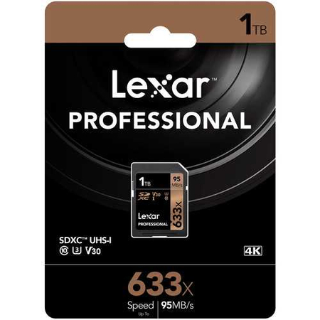 Карта памяти Lexar 1TB 633x UHS-I SDXC Memory Card - скидка!!!