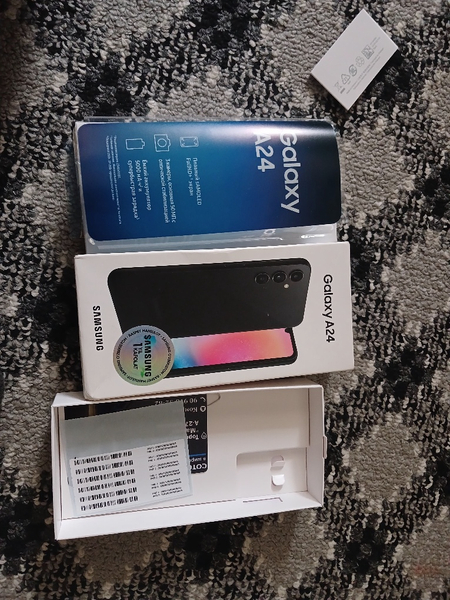 Samsung a24 telifoni sotiladi karopka dakumenti bor telga garantiya