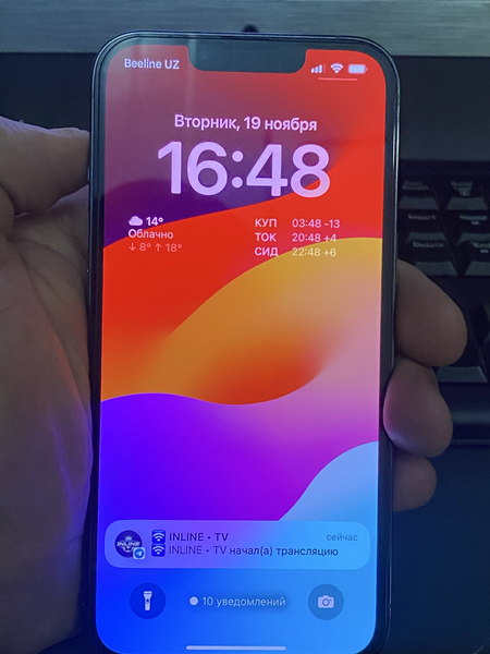 Iphone 13pro blue