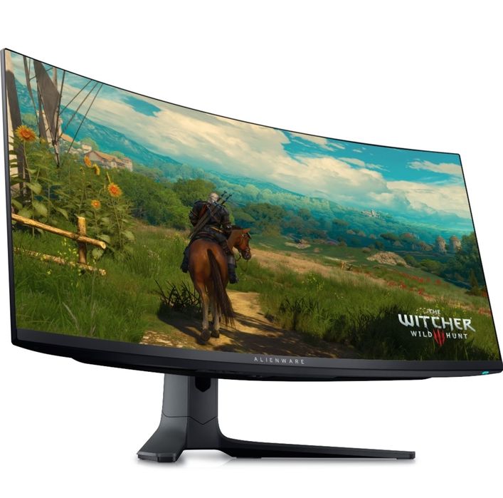 Изогнутый игровой монитор Alienware 34 QD-OLED — AW3423DWF