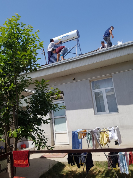 Солнечный Водонагреватель Устанофка и Монтаж