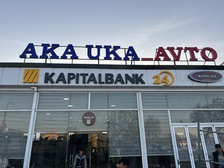 Reklama bukva baner orakal setka barchasi mavjud