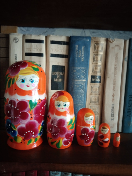 Кукла Матрёшка деревянная