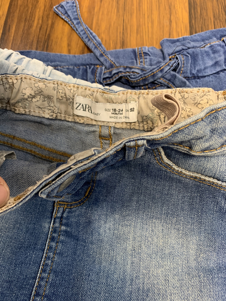 Zara шортики как новый 3-4 года