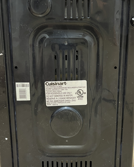 Хлебопечка Cuisinart CBK-100