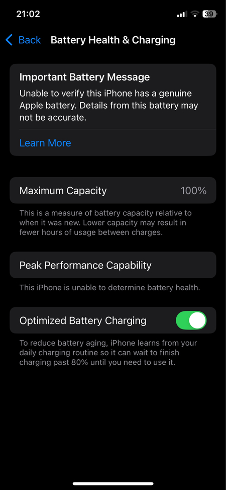 iPhone Xs 64gb 100%