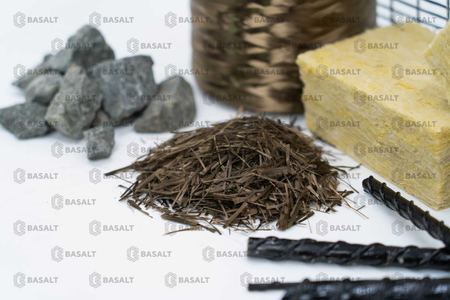 Basalt kompozit tolasi (fibra) 50mm