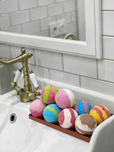 Подарочный набор бомбочек для ванны в коробке 