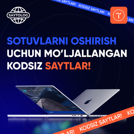 Sayt | Landing page | Sotuvchi sayt