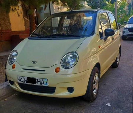 Matiz 2009 простой