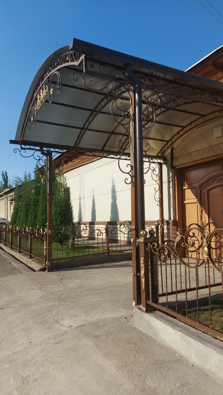 Навес, Решотка, Перила, Ограждения, Лексан. Металлоконструкция