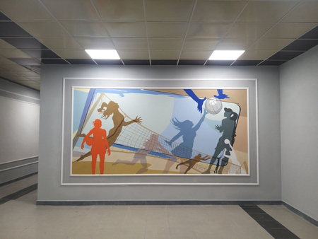 Художник, Рассом, барелеф