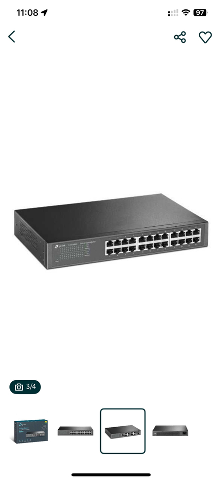 Коммутатор TP LINK  TL-SG1024D