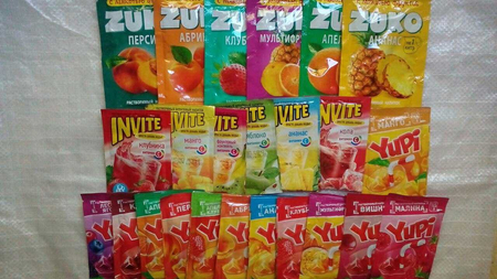 Напитки YUPI-zuko-INVITE